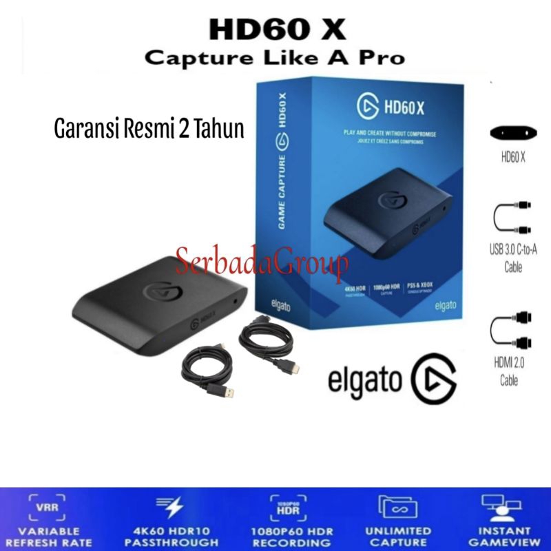 Jual Elgato HD60X HD 60 X HD60 X Console games in 4K60 Capture Card | Shopee Indonesia