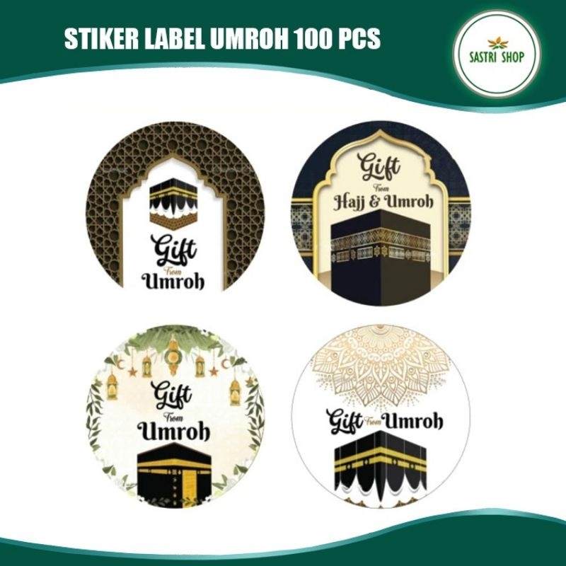 Jual Stiker Label Sticker Gift UMROH dan HAJI Best Seller !!! | Shopee ...
