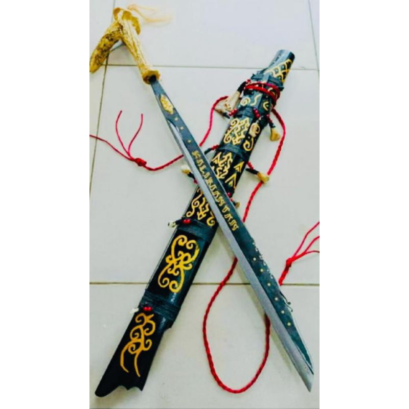 Jual MNDAU Ukuran Panjang 80 Cm Khas Dayak Kalimantan | Shopee Indonesia
