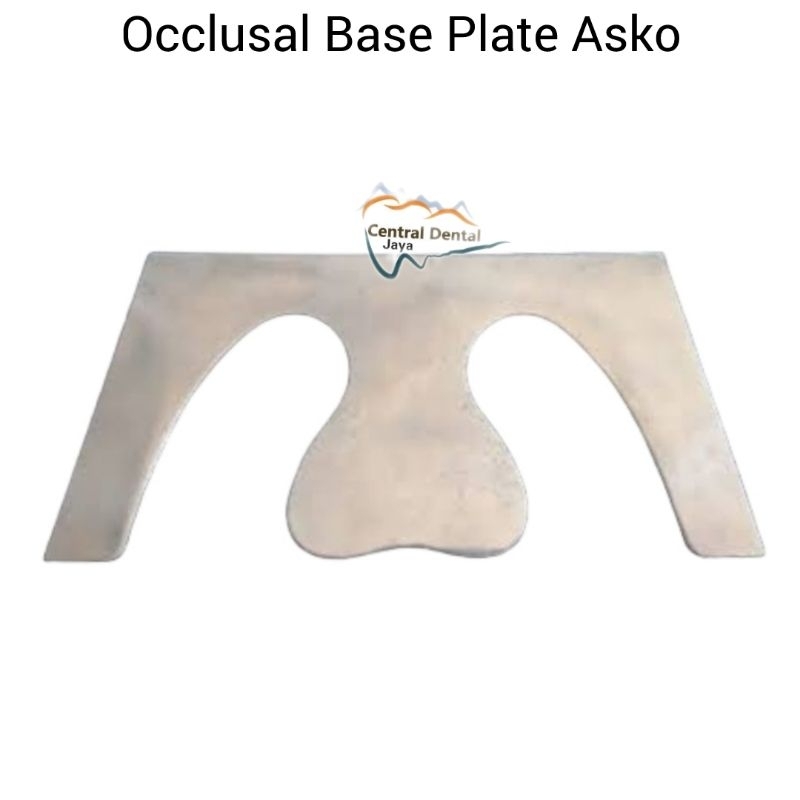 Jual Dental Occlusal Bite Plane Asco / Bidang Oklusal Base Plate Asko ...