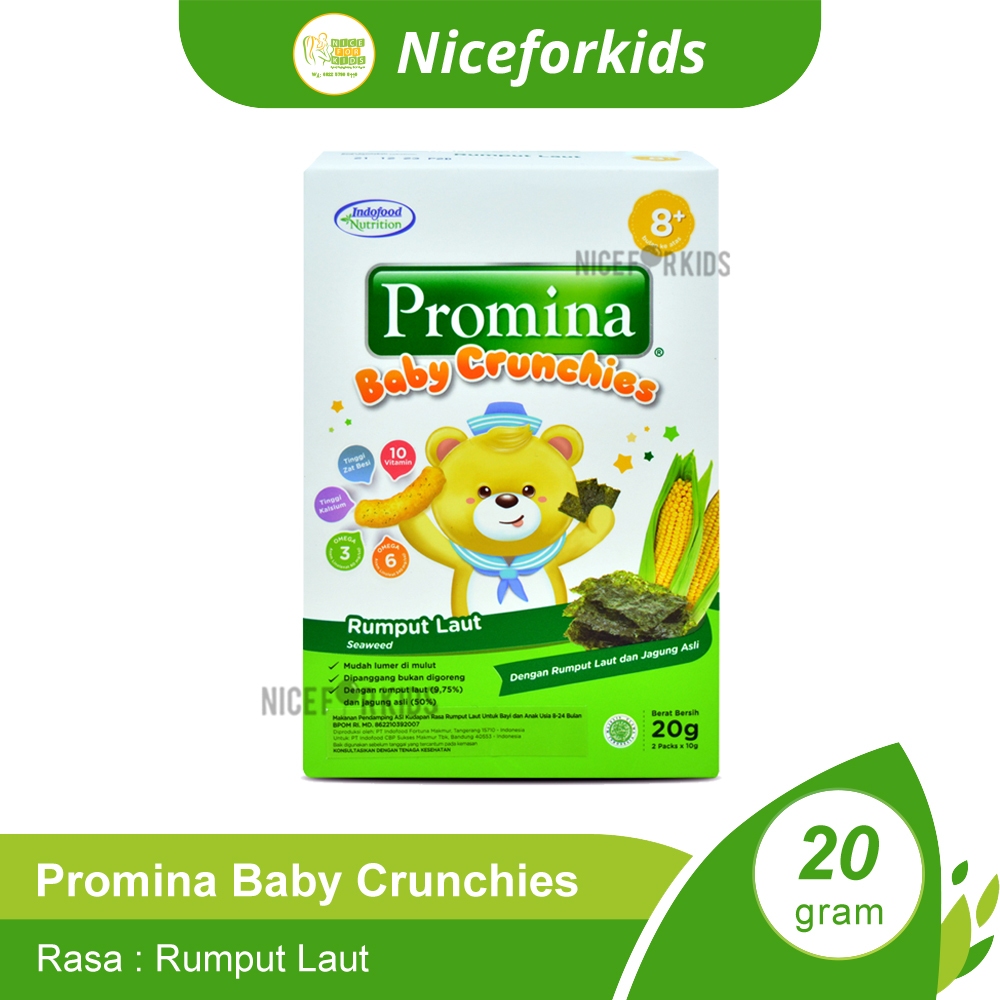 Jual Promina Baby Crunchies 20 Gram / Cemilan Balita Sehat Rasa ...