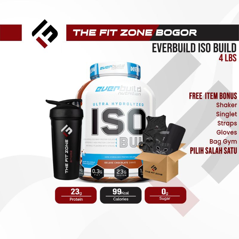 Jual Everbuild Iso Build 5 Lbs Whey Protein Isolate Ultra Hydrolized ...