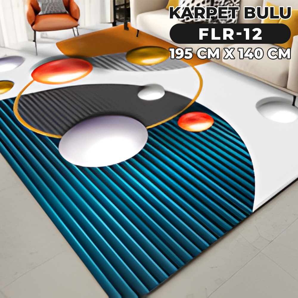 Jual Ai Home Karpet Bulu Rasfur Ukuran 140X195cm Karpet Lantai Bulu ...
