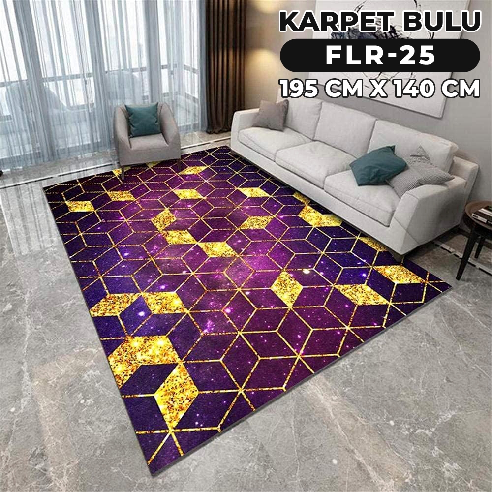 Jual Ai Home Karpet Bulu Rasfur Ukuran 140X195cm Karpet Lantai Bulu ...