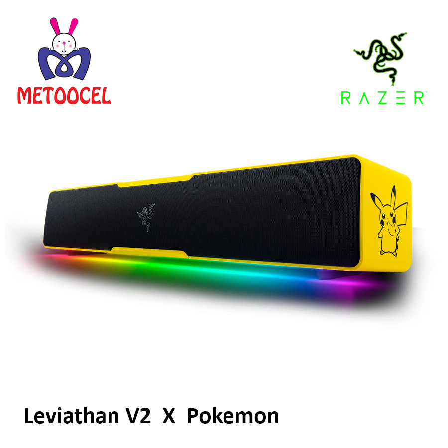Jual Razer Leviathan V2 X Pokemon PC Gaming Soundbar Speaker Pikachu ...