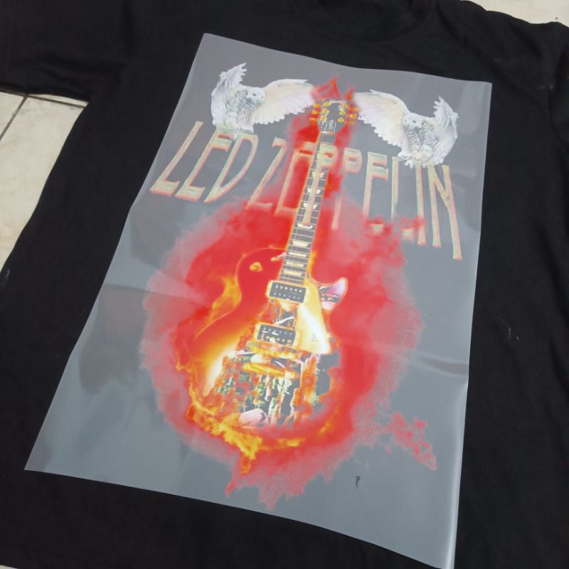 Jual SABLON DTF BAND LED ZEPPELIN SABLON RASTER DTF | Shopee Indonesia