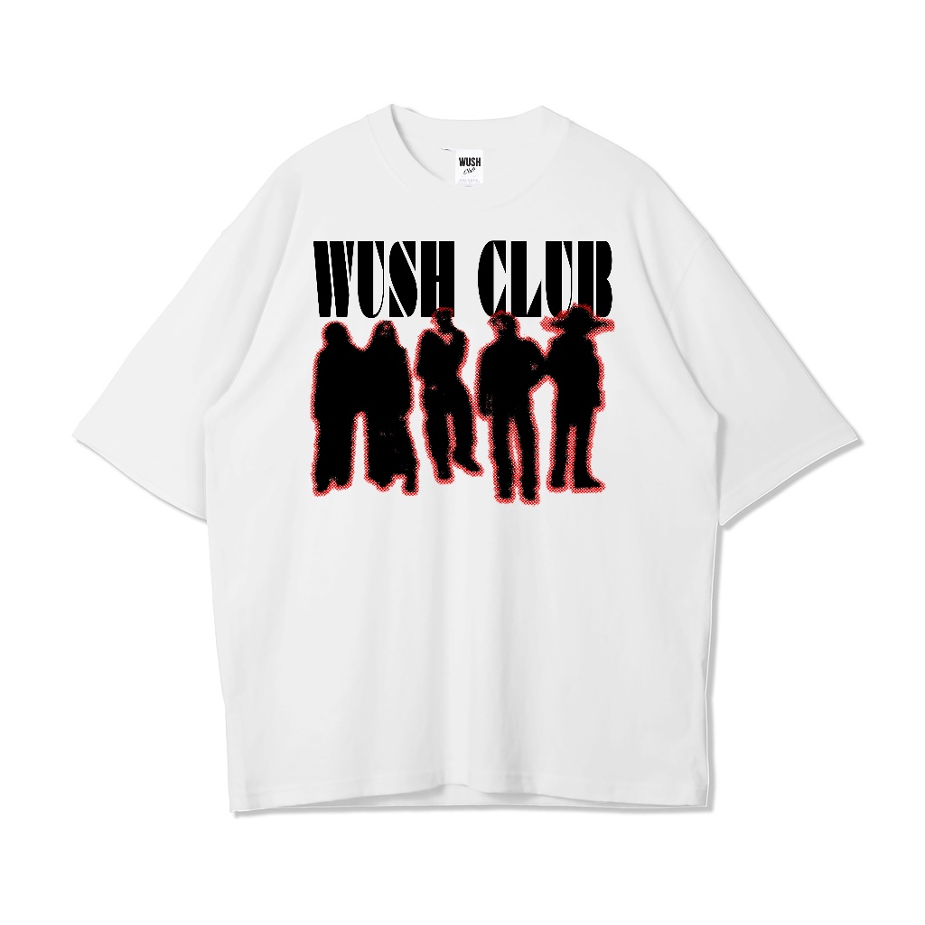 Jual WUSH CLUB 24S OVERSIZED BAJU KAOS DISTRO PRIA WANITA PUTIH ...