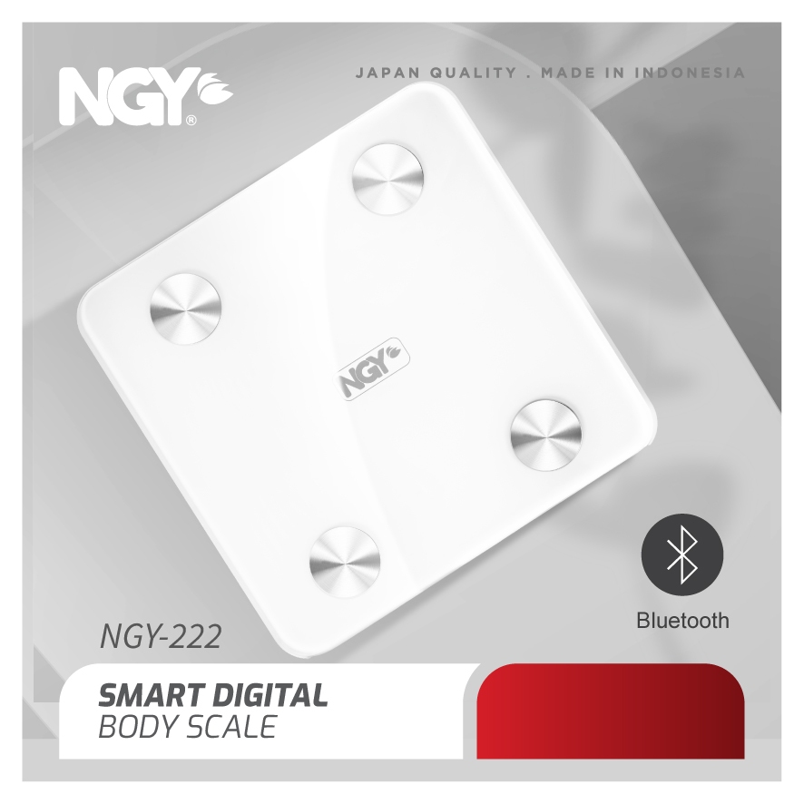 Jual NGY Smart Digital Body Scale / Timbangan Badan Pintar Fat BMI ...