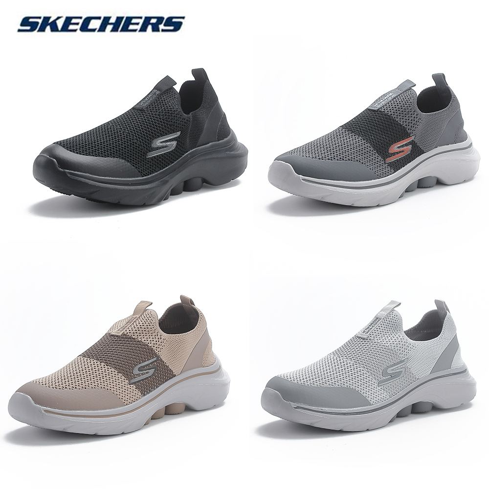 Jual SKECHERS Sepatu kasual casual sepatu pria hitam slip on cowok ...