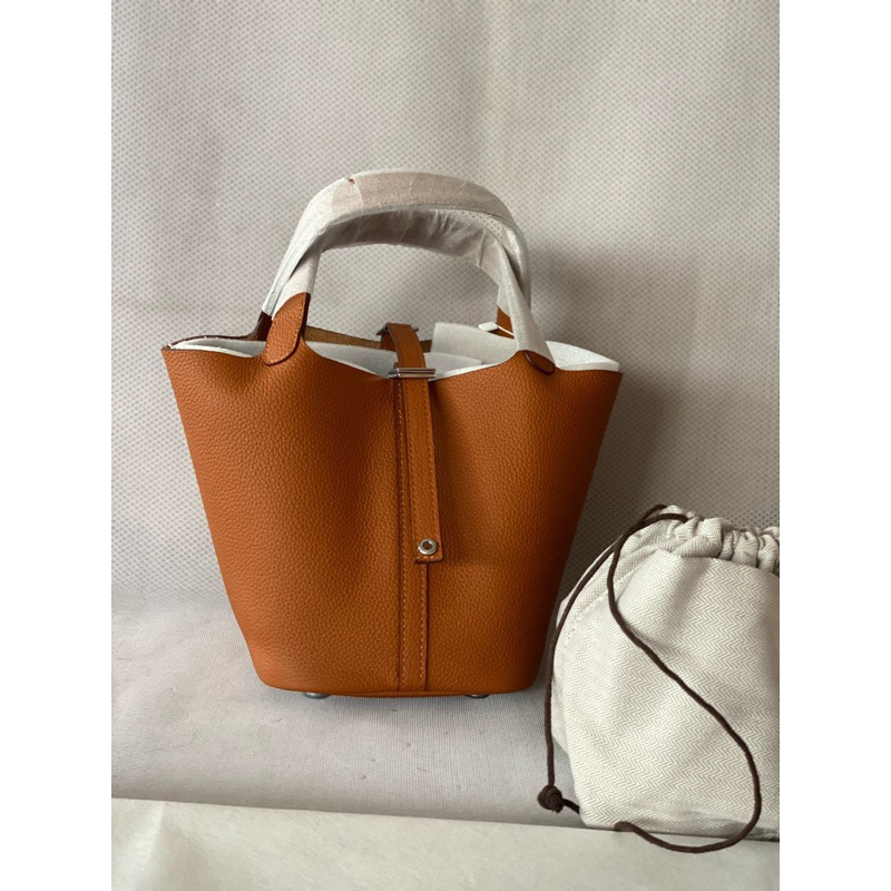 Jual TAS FASHION PICOTIN SHW KULIT ASLI MIRROR ( NO BRAND ) | Shopee ...