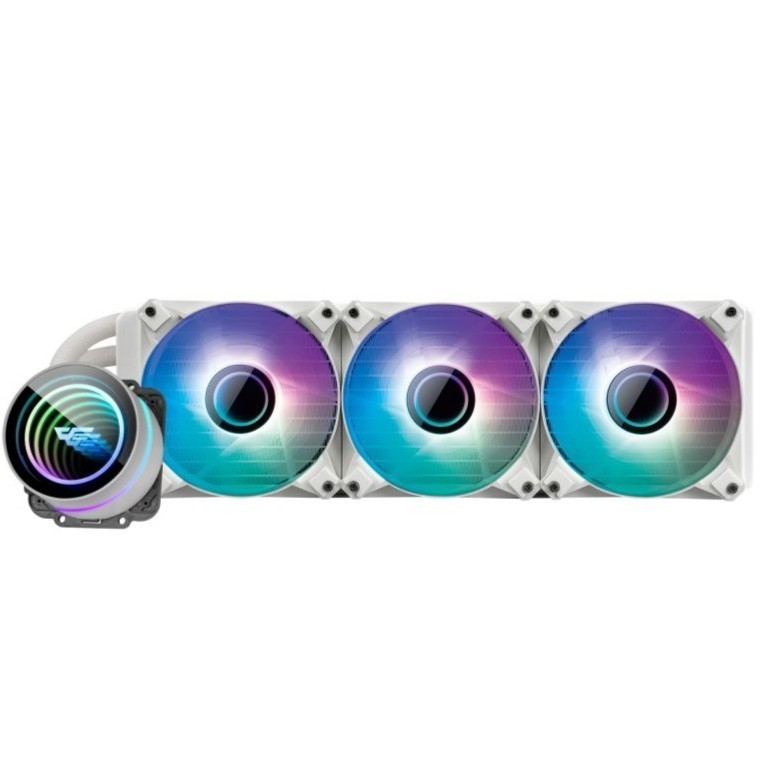Jual Aigo DarkFlash TWISTER DX-360 V2 ARGB White - AIO Liquid CPU Cooler | Shopee Indonesia