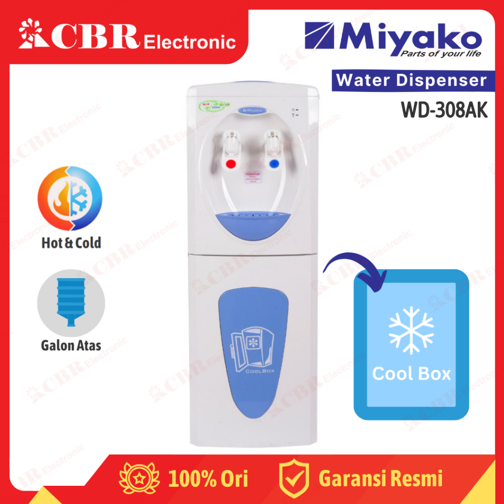 Jual DISPENSER MIYAKO GALON ATAS WD-308AK - Lemari Pendingin | Shopee ...