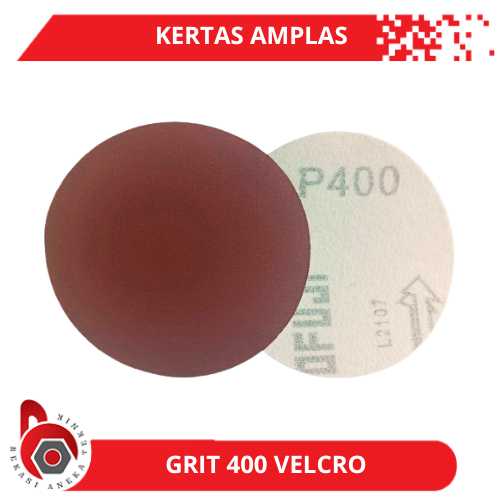 Jual Kertas Amplas 4 Inch Grit 400 Bulat | Shopee Indonesia