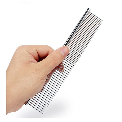 Jual Sisir Kucing Besi Super Quality - sisir metal stainless Uk S,M,L ...