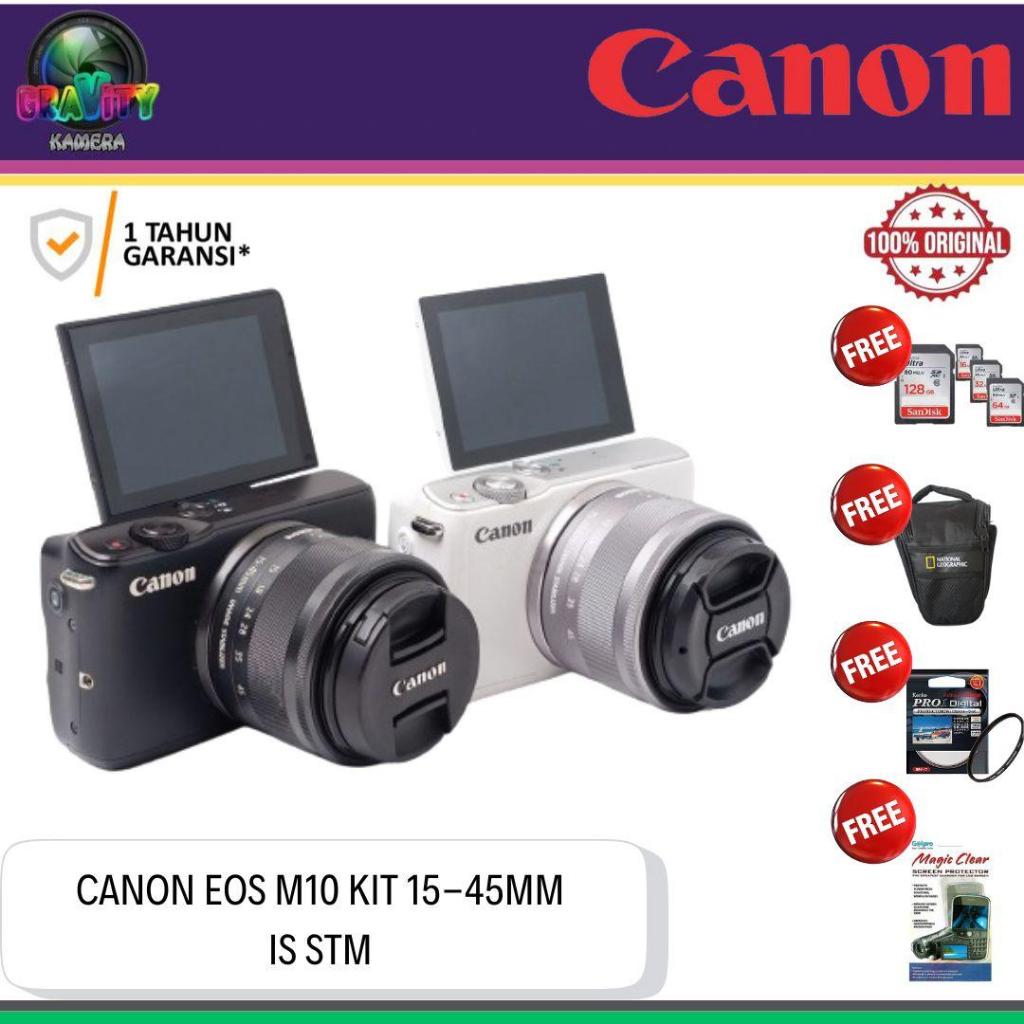 Jual CANON EOS M10 KIT 15-45MM / CANON M10 KIT 15-45MM | Shopee Indonesia
