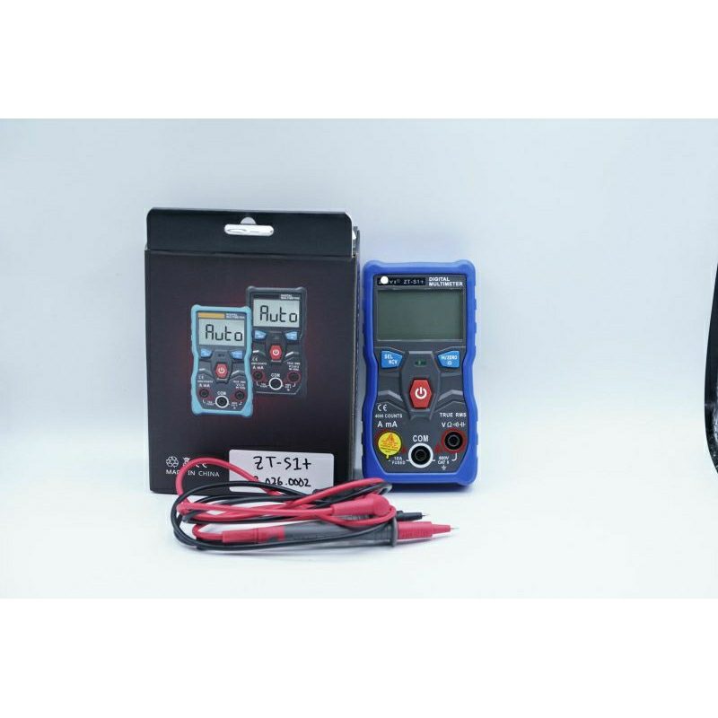 Jual Smart ZT-S1+ ZT-S1 + Capacitance True RMS Multimeter Digital Zoyi ...