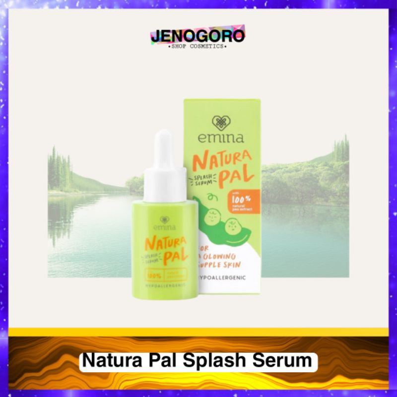 Jual NEW!! EMINA Natura Pal Splash Serum 40 ml • Serum Wajah • | Shopee Indonesia