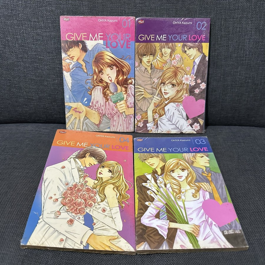 Jual Komik Give Me Your Love 1-4 Tamat (Ohya Kazumi) SEGEL | Shopee ...