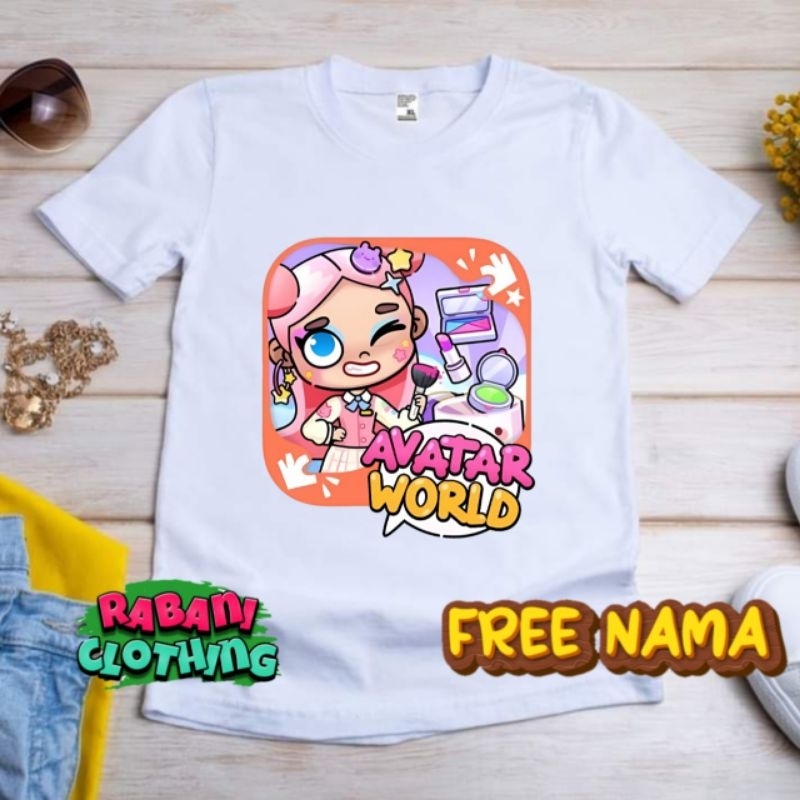 Jual BAJU AVATAR WORLD KAOS ANAK | Shopee Indonesia
