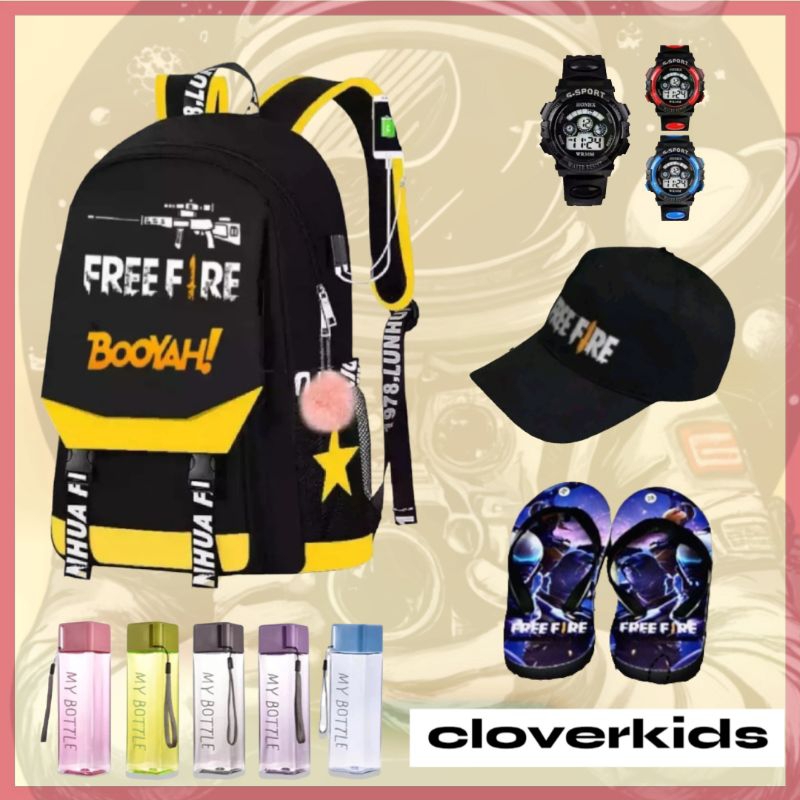 Jual Tas Ransel FF Anak Sekolah SD TK Karakter Free Fire | Shopee Indonesia