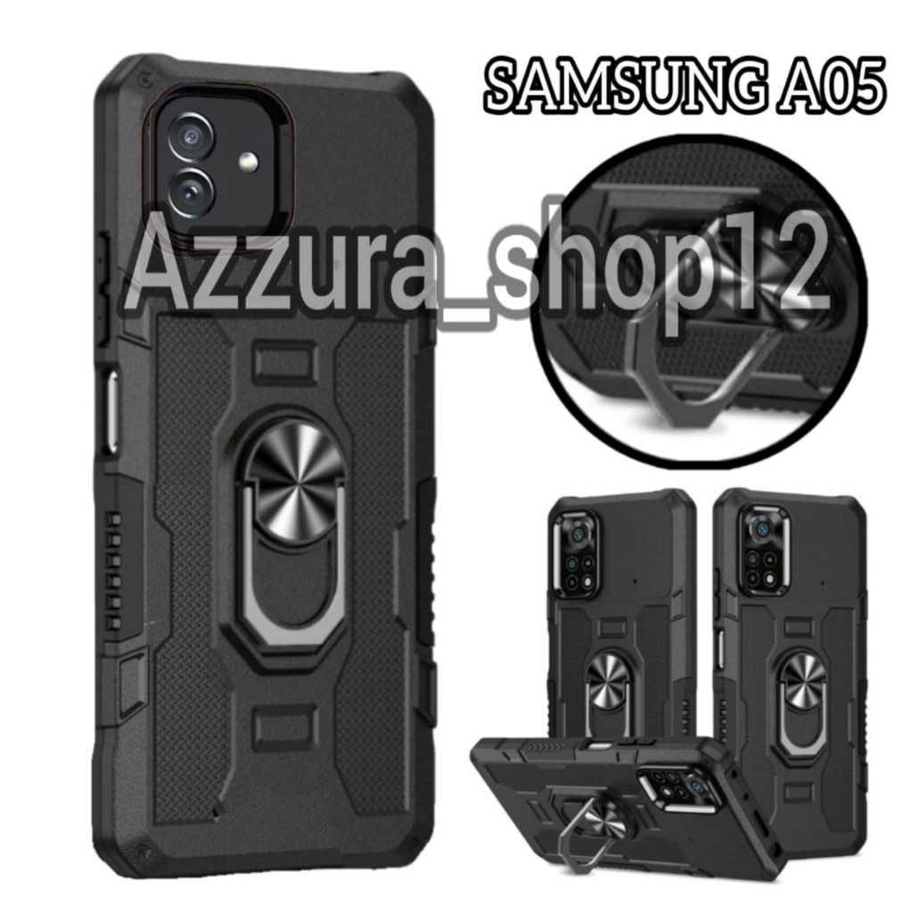 Jual Case Hp Untuk Samsung Galaxy A05 Casing Robot Hit Eye plus 360 degree Rotasi Ring | Shopee ...