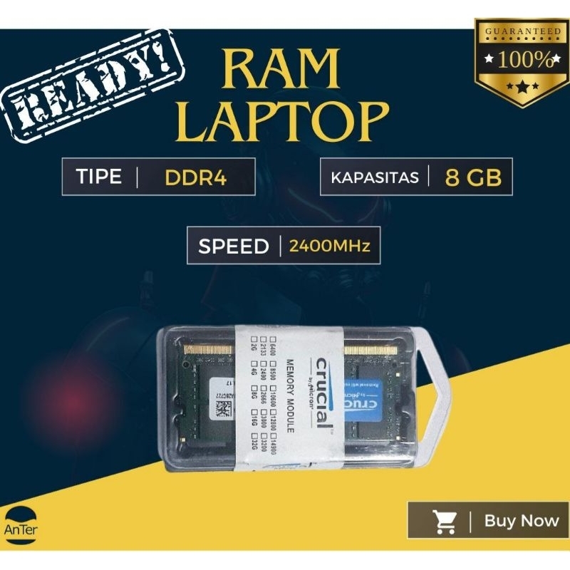 Jual RAM Laptop Crucial | Shopee Indonesia