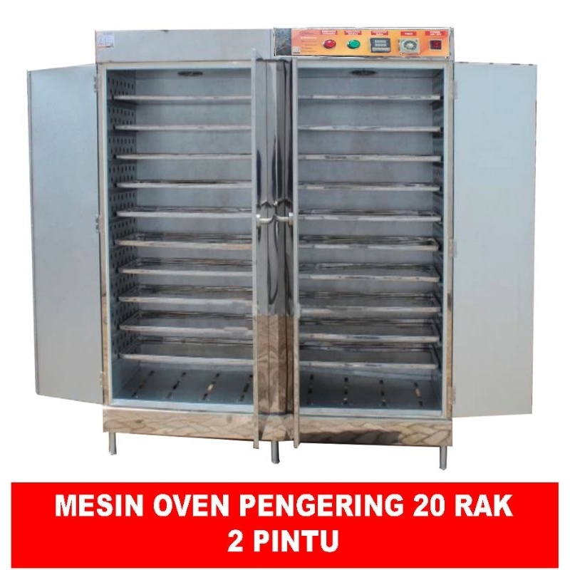 Jual Mesin Oven Pengering Serbaguna 20 rak 2 pintu | Shopee Indonesia