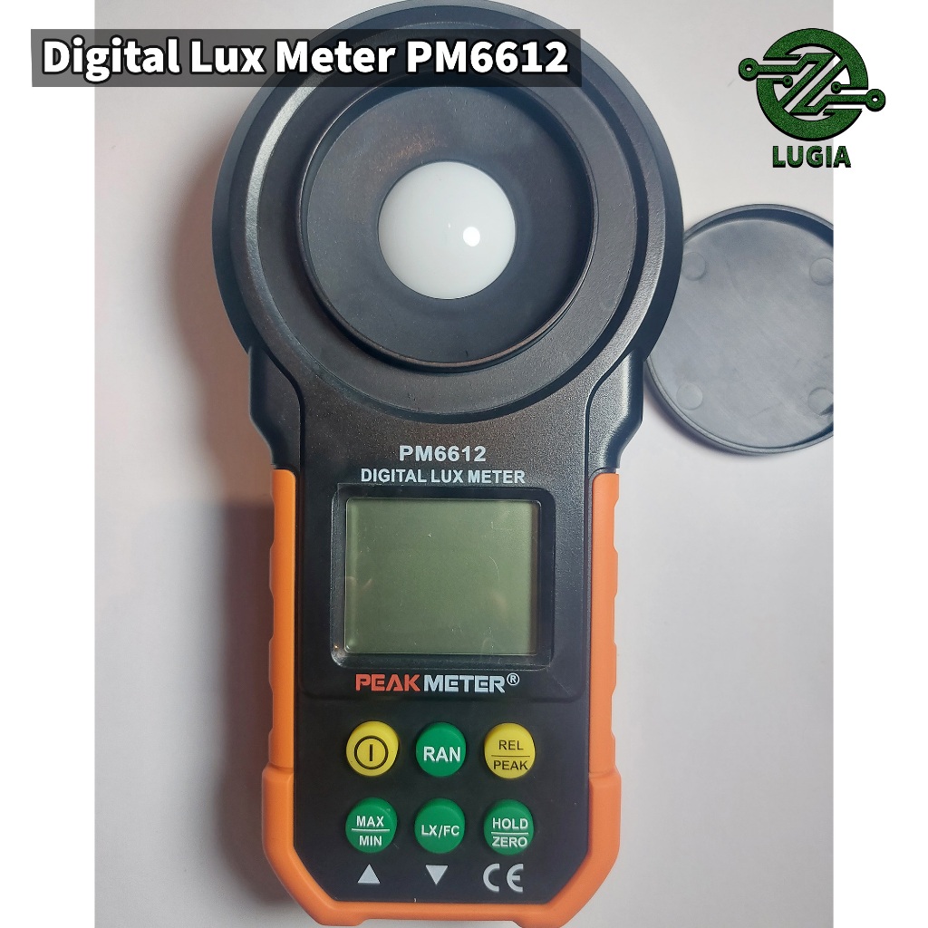 Jual Digital Lux Meter PM6612 (Alat Ukur Intensitas Kekuatan Cahaya) | Shopee Indonesia