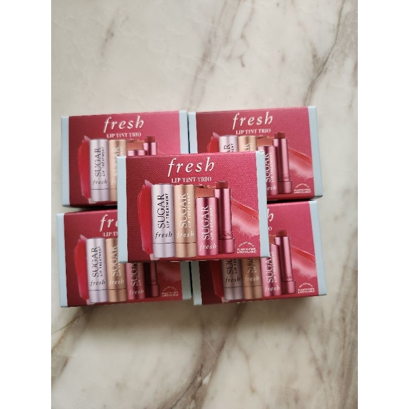Jual Fresh Sugar Lip Balm Treatment 2,2gr Fresh Sugar Lip Tint Trio ...