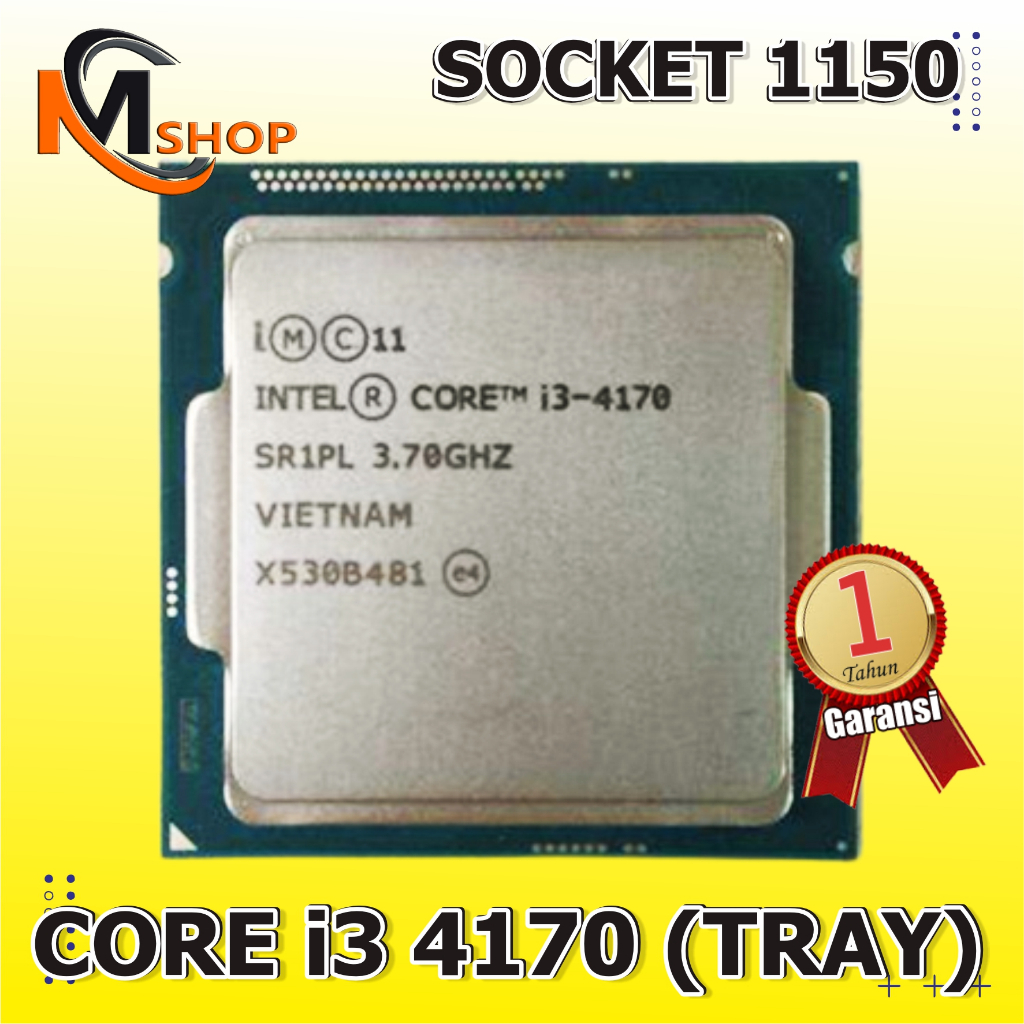 Jual Processor Prosesor Intel Core Socket 1150 i3 4130 4150 4160 4170 ...