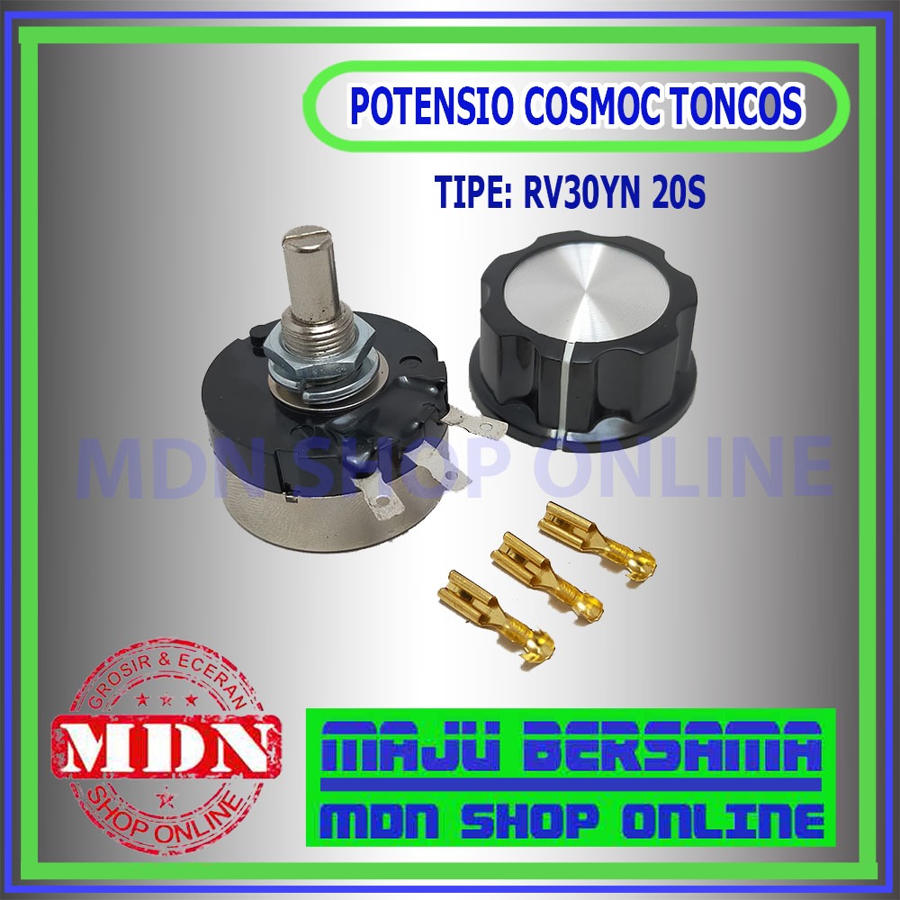Jual Potensio cosmos tocos rv30yn 20s 2watt Skun kenop sepasang | Shopee Indonesia