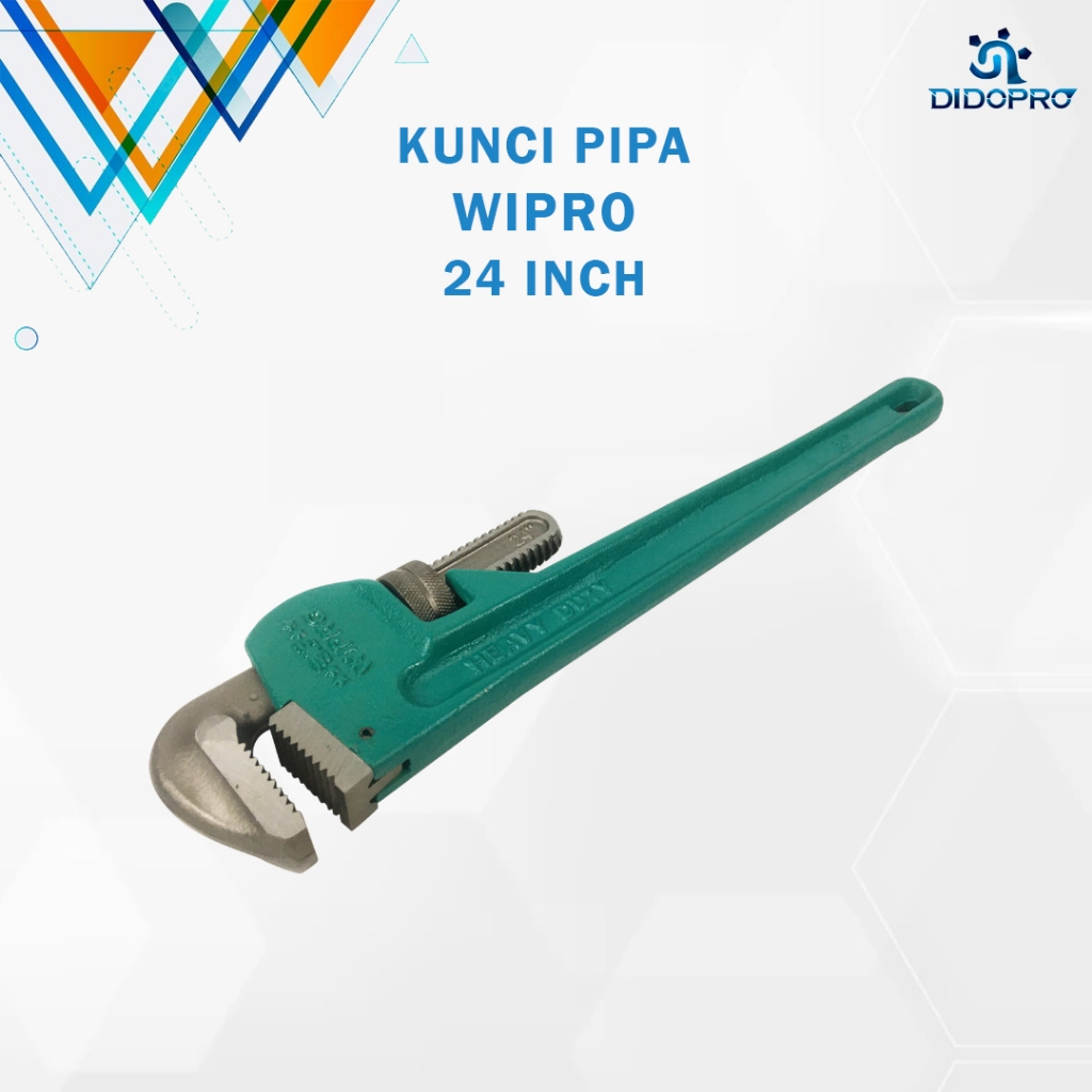 Jual Wipro Kunci Pipa Ledeng Heavy Duty 18" 24" inci inch | Shopee ...