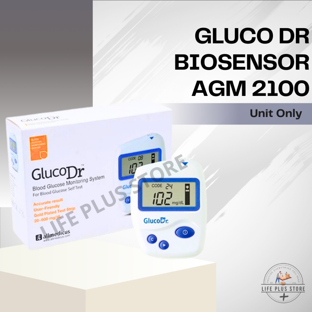 Jual Alat cek gula darah / glucose Gluco Dr AGM 2100 unit only | Shopee ...