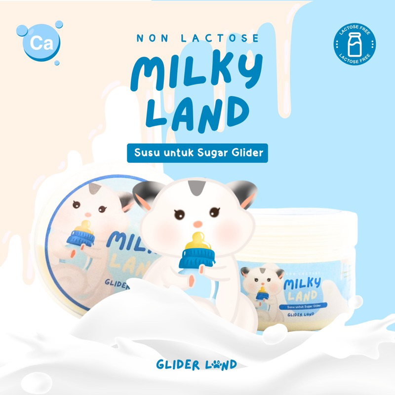 Jual Susu Multivitamin Milky Land untuk SugarGlider Non Lactose Milk ...