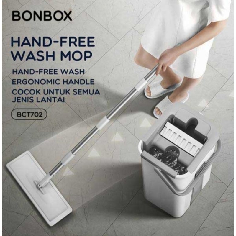 Jual BONBOX BCT702 Alat Pel Lantai Ultra Mop Dengan Ember multifungsi ...