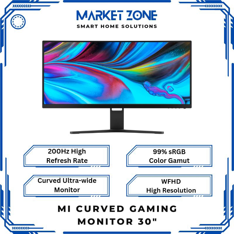 Jual Mi Curved Gaming Monitor 30 inch WFHD 200Hz Desktop Computer ...