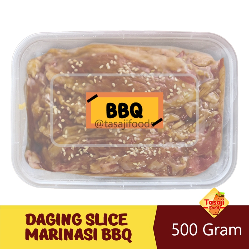 Jual Daging Slice Marinasi BBQ, Blackpepper, Teriyaki, Gochujang ...
