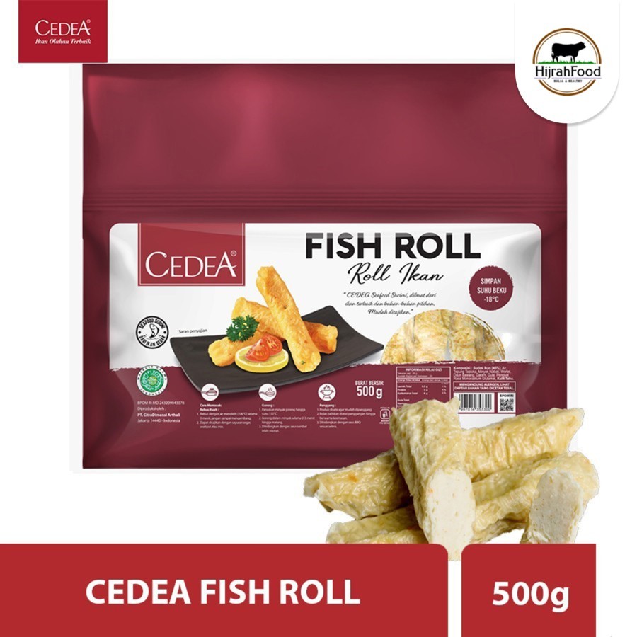Jual Cedea Fish Roll Nugget Roll Ikan Seafood Surimi Instan Higienis ...