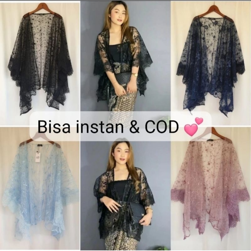Jual CARDY BROKAT OUTER KEBAYA MODERN PESTA TULE KONDANGAN BROKAT ...