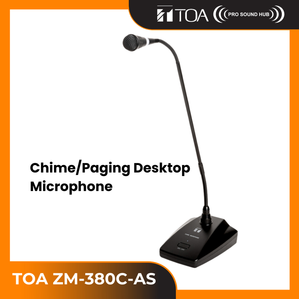 Jual TOA ZM-380C-AS ZM380C Mic Paging Car Call Panggilan Bell Chime ...