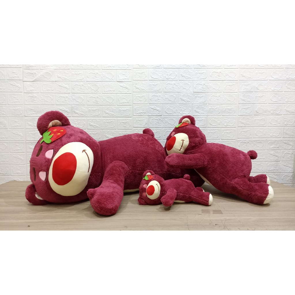Jual Boneka Lotso Strawberry Tidur Ukuran Jumbo | Shopee Indonesia