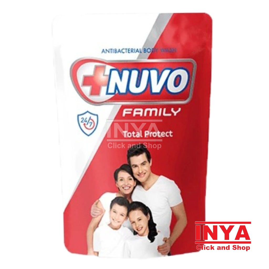 Jual NUVO Family Fresh Total Mild Protect AntiBacterial Refill Body Wash - Sabun Cair | Shopee ...