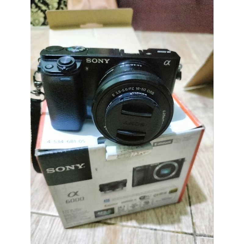 Jual Sony A6000 lensa kit 16-50mm | Shopee Indonesia