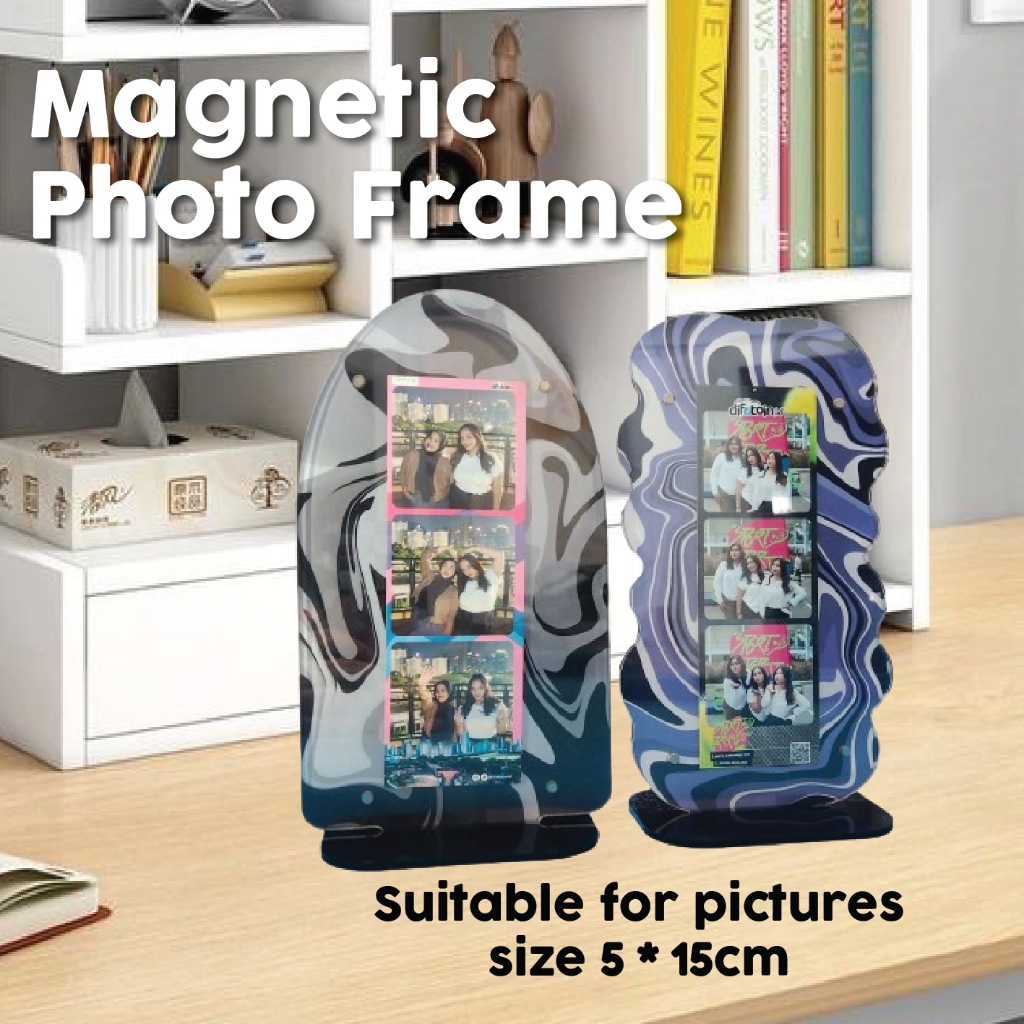 Jual Magnetic Single Photo Frame Acrylic for Photobox / FRAME FOTO ...