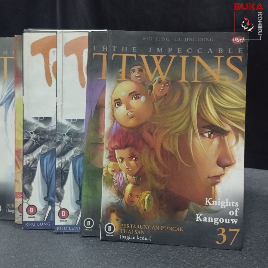 Jual Komik Ori Preloved - Action Manhua The Impeccable Twins by Khu Lung & Cai Jing Dong ...