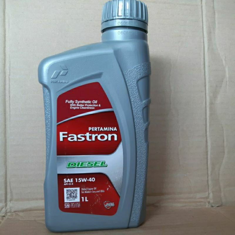 Jual Oli Mesin Diesel 15W-40 Pertamina Fastron Diesel 1 Liter | Shopee ...