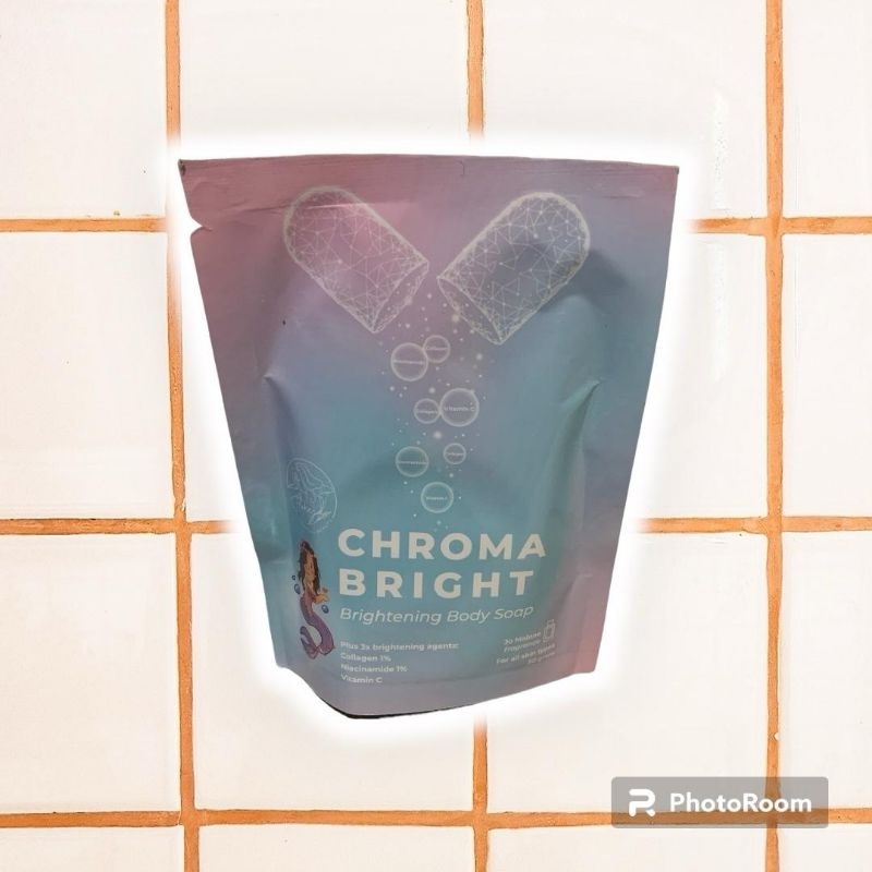 Jual Chroma Bright Brightening Body Soap by Flohera | Shopee Indonesia