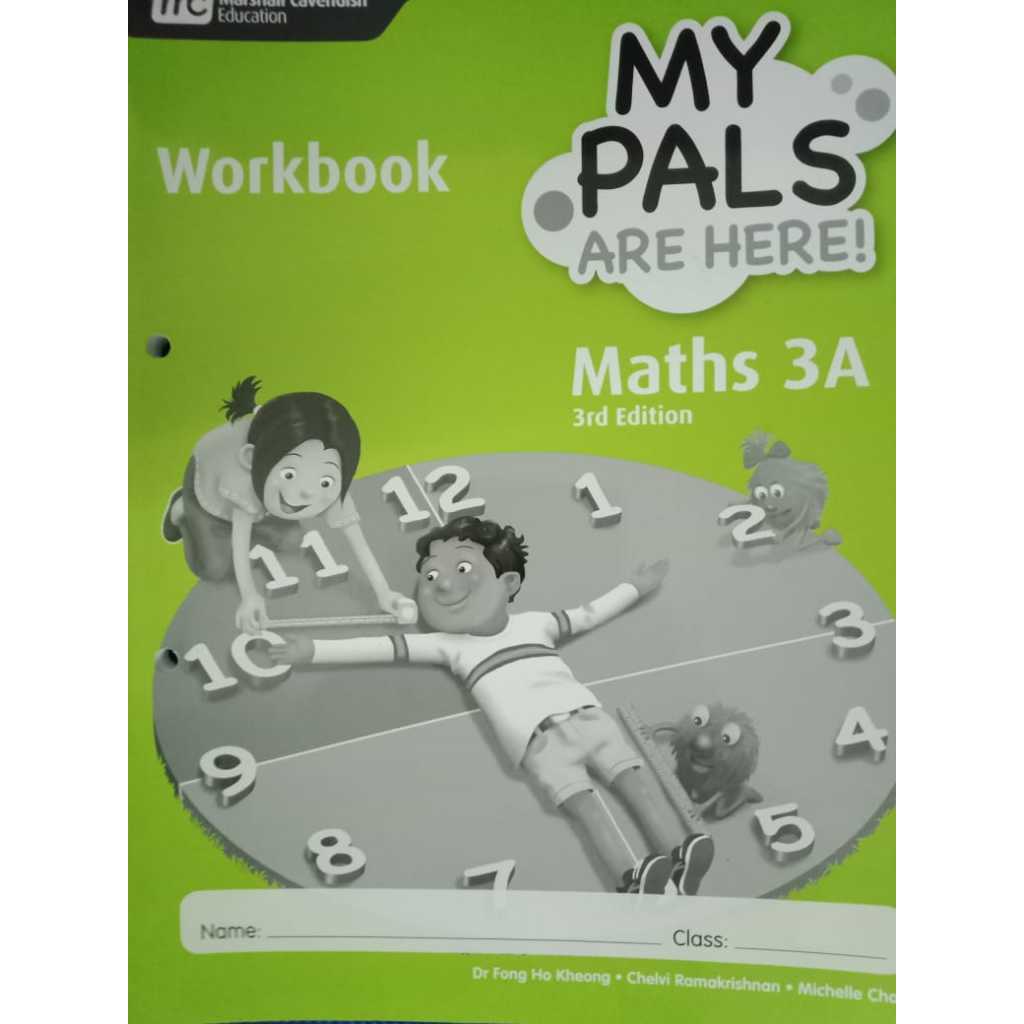 Jual Buku Paket My Pals Are Here! Math 3A Work book (3rd Edition ...