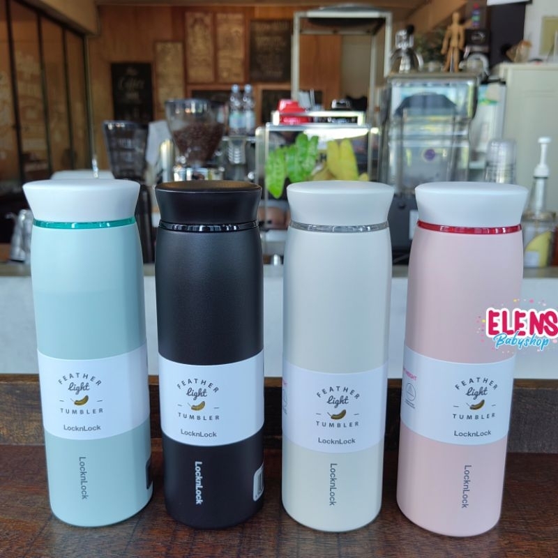 Jual Lock & Lock Feather Light Tumbler botol minum stainless mug 450ml ...
