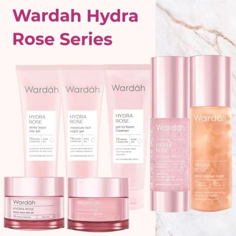 Jual WARDAH Hydra Rose Series | Shopee Indonesia